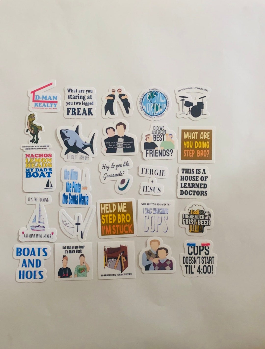 Step Brothers Stickers, Step Brothers Sticker Pack, Step Brothers ...