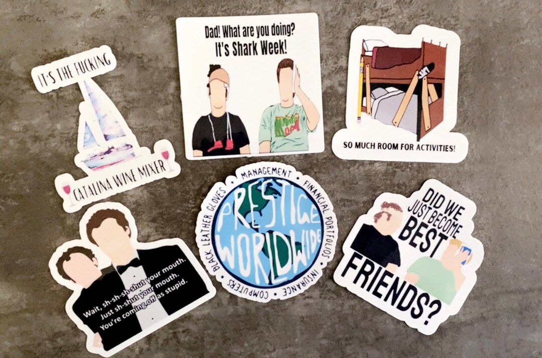 Large Step Brothers Vinyl Waterproof Stickers, Prestige Worldwide ...