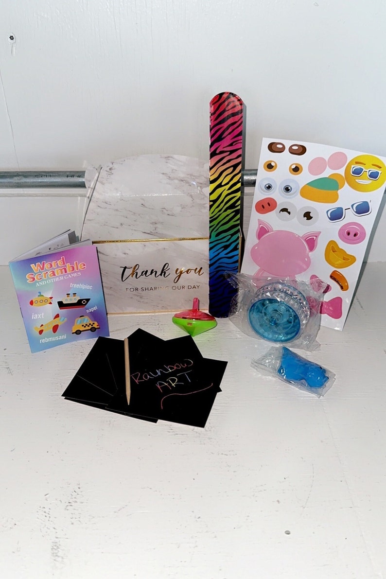 Wedding Activity Box for Kids, Busy Box, Activity Box, Party Favor ...