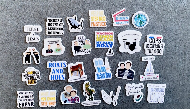 Step Brothers Stickers Step Brothers Sticker Pack Step - Etsy
