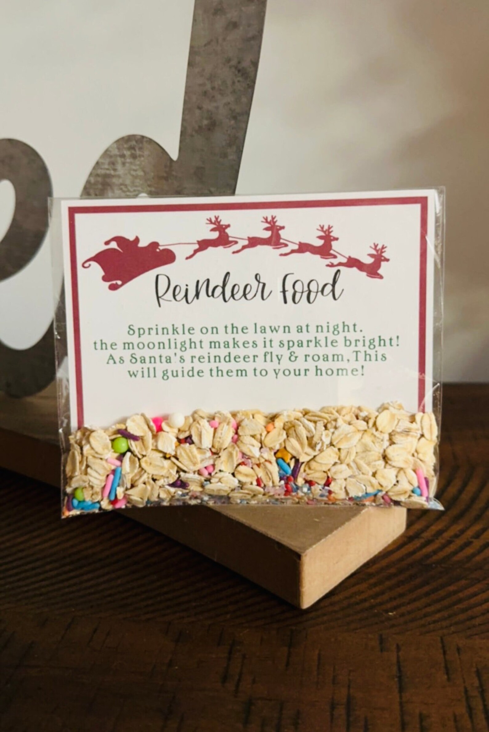 Magic Reindeer Food, Santas Reindeers, Food for Santas Reindeers - Etsy