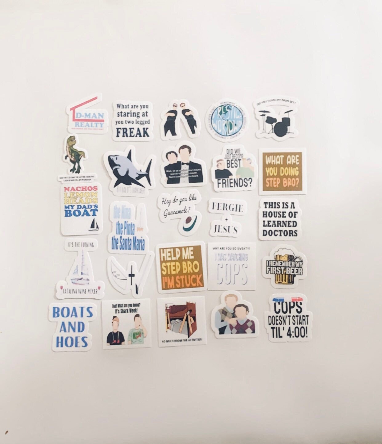 Step Brothers Stickers, Step Brothers Sticker Pack, Step Brothers ...