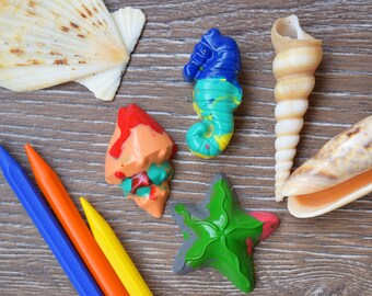 Beach Party Crayons - Etsy