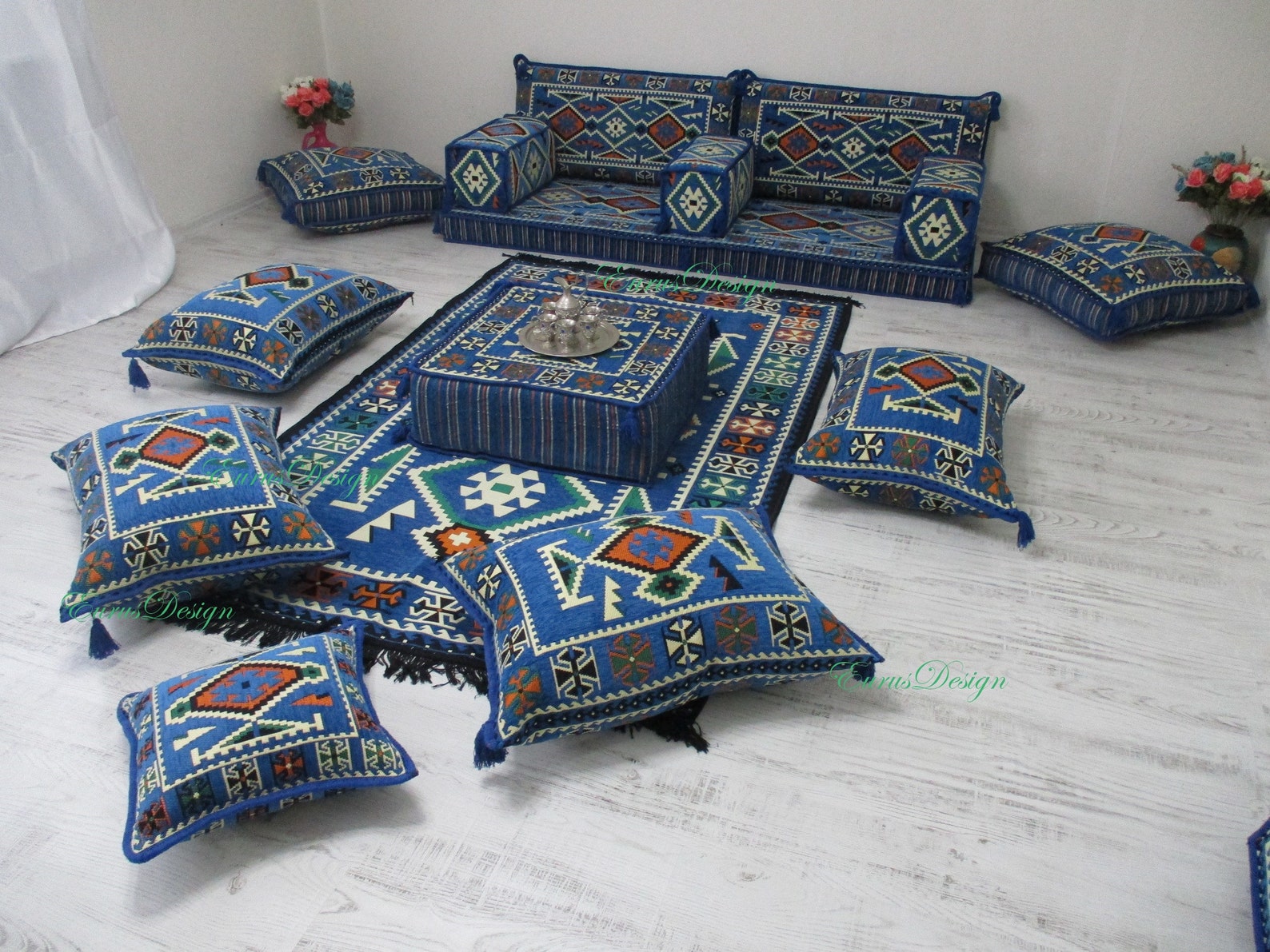 Arabic Style Majlis Floor Sofa Setfloor Couchoriental Floor - Etsy Canada
