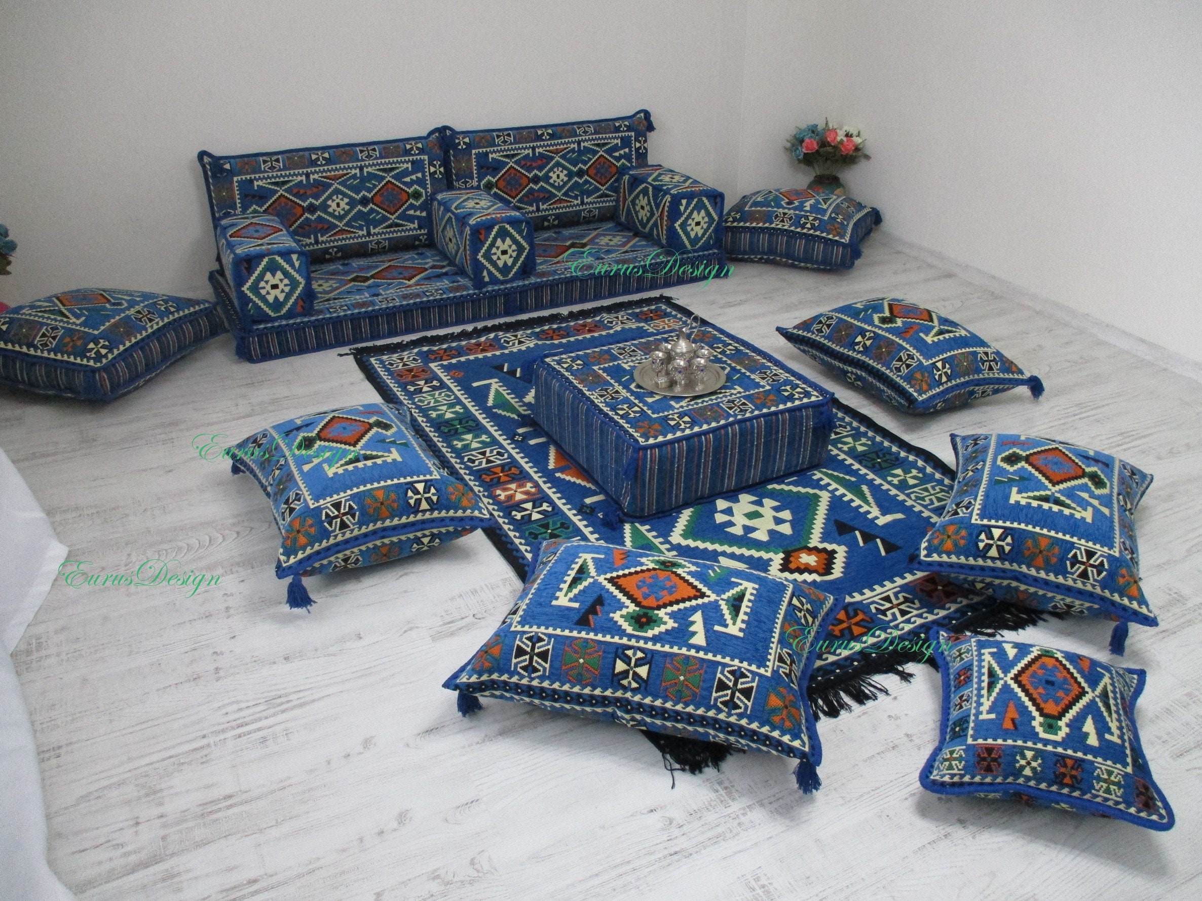 Arabic Style Majlis Floor Sofa Setfloor Couchoriental Floor - Etsy Canada