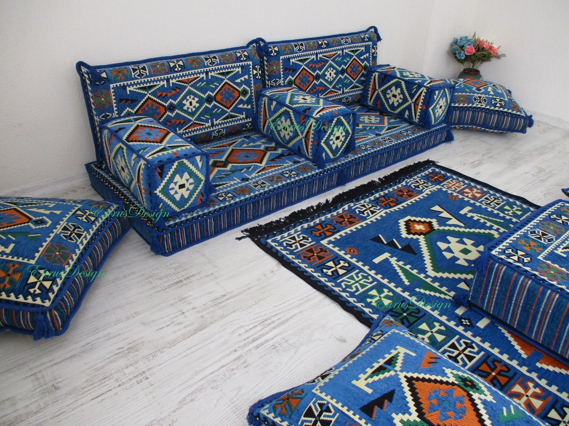 Arabic Style Majlis Floor Sofa Setfloor Couchoriental Floor - Etsy Canada