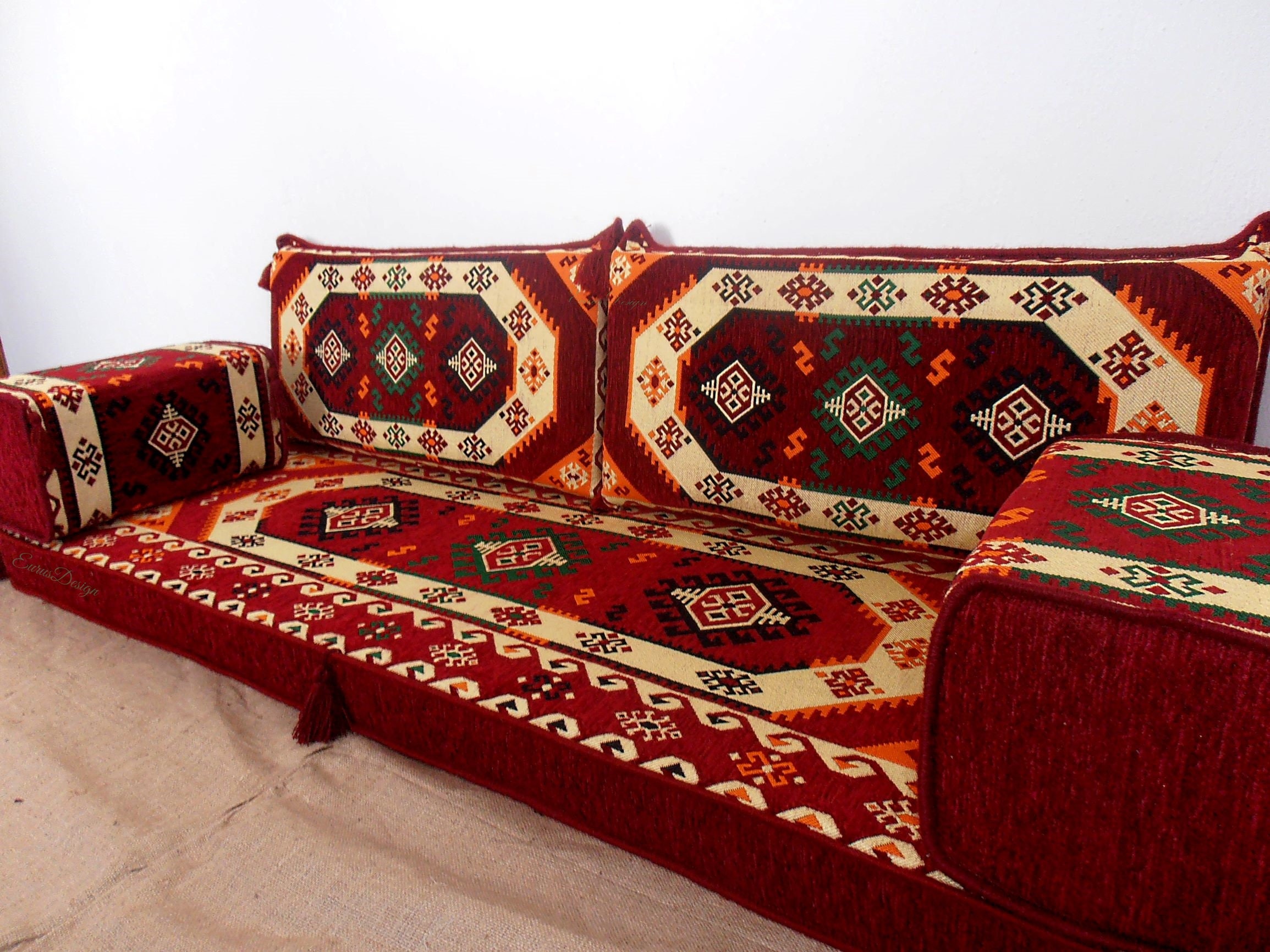 Arabic Style Majlis Floor Sofa Setfloor Couchoriental Floor - Etsy Canada