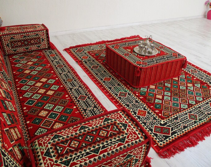 Arabic Style Majlis Floor Sofa Set,floor Couch,oriental Floor Seating ...