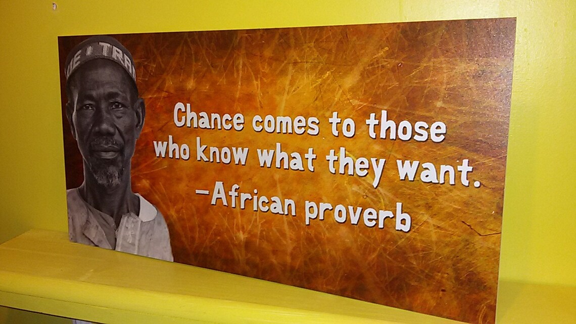 Inspirational Art African Proverbs - Etsy