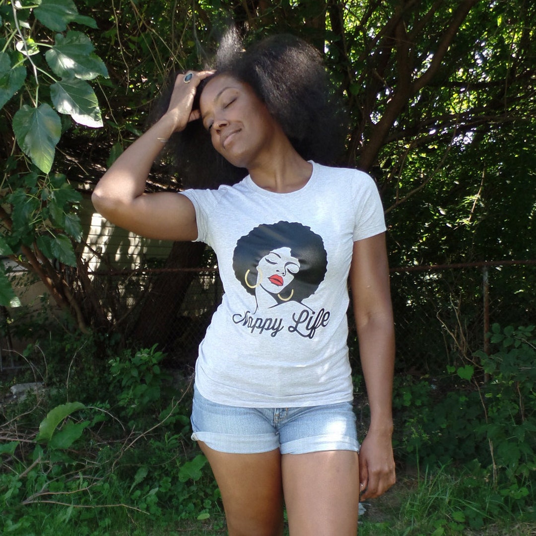 Nappy Life Fitted Ladies Tee - Etsy