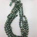 Shamrock Green 10mm Coin Freshwater Pearls Strand 15 - Etsy