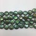 Shamrock Green 10mm Coin Freshwater Pearls Strand 15 - Etsy
