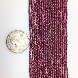 Dark Red 2 to 2-1/2mm Seed Freshwater Pearls Strand - Etsy