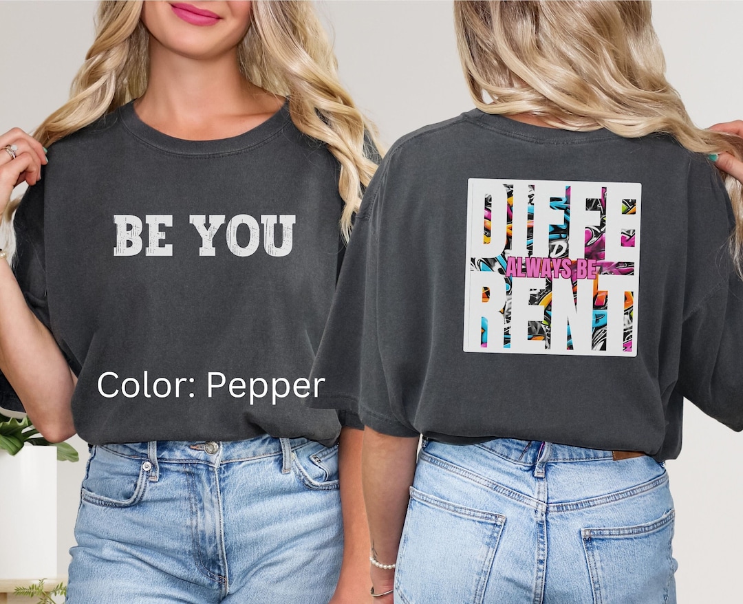 Be Different Shirt for Weird Person Gift for Weird Person Shirt for ...