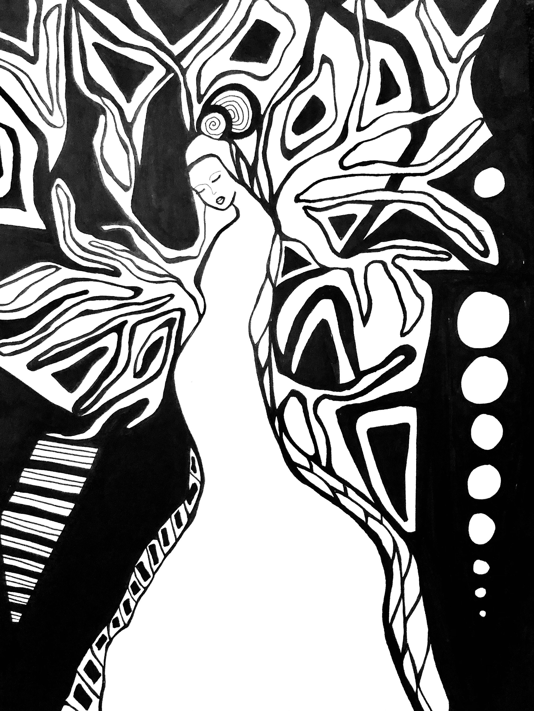 Healing Tree Drawing