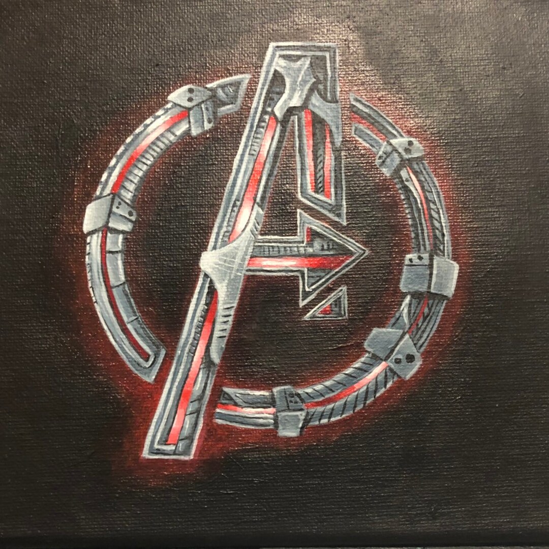 Avengers: Age of Ultron Logo - Etsy España