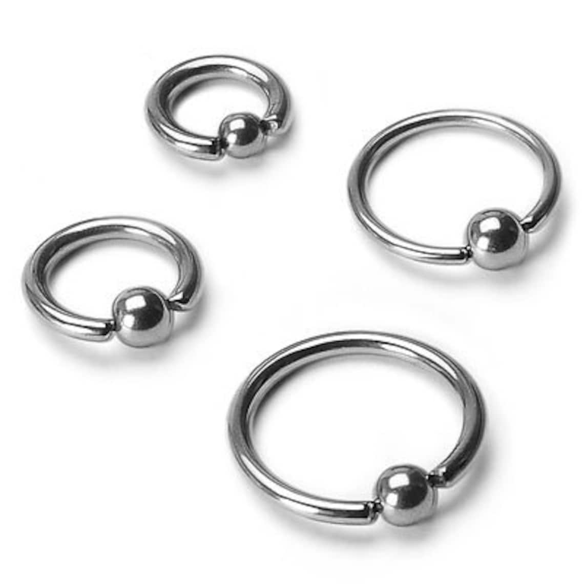 Captive Bead Ring for Earring/lip/septum/cartilage/tragus Hoop - Etsy