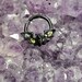 Petite Abalone Bat Clicker 16G Septum/cartilage/tragus/daith Body ...