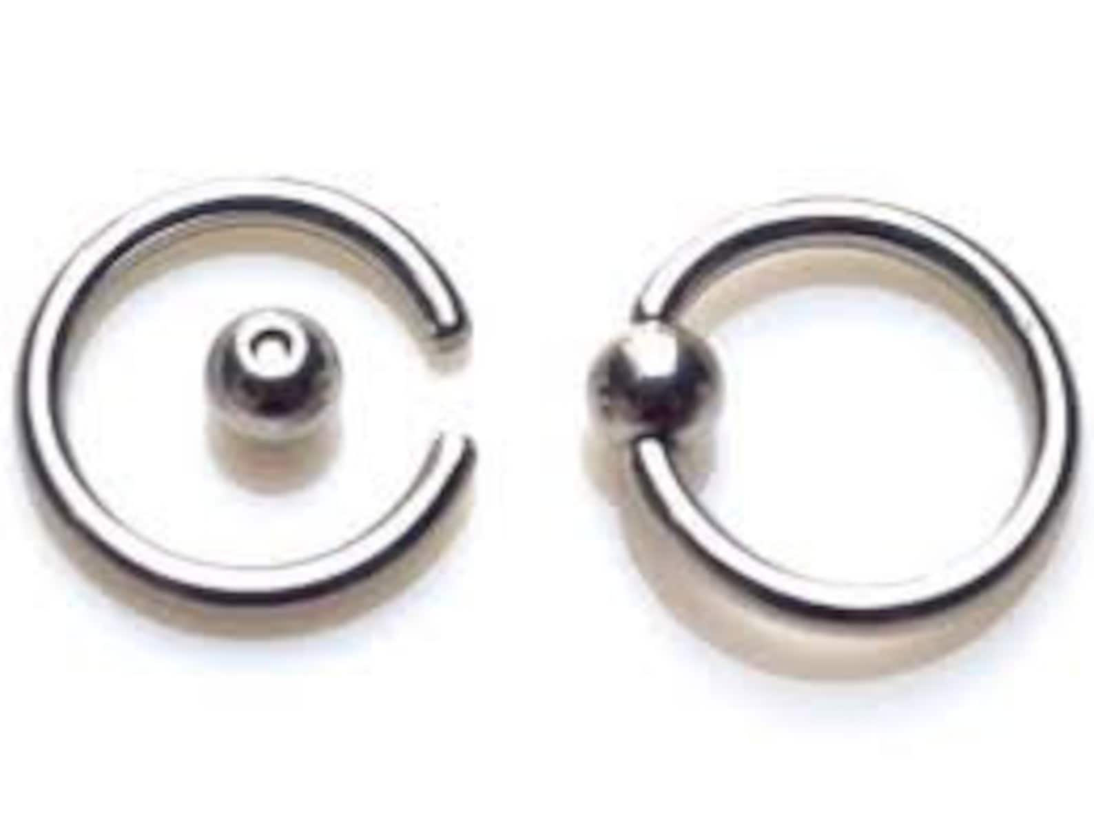 Captive Bead Ring for Earring/lip/septum/cartilage/tragus Hoop - Etsy