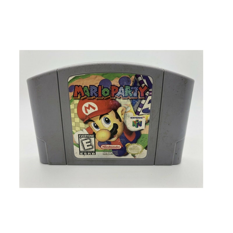 Mario Party 64 Cartridge - Etsy
