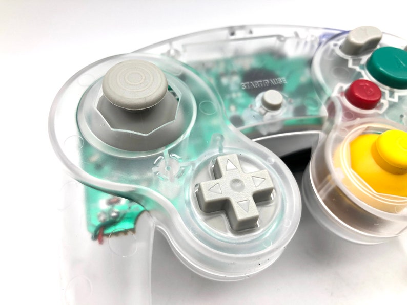 Nintendo GameCube Controller Atomic Clear See-thru Controller - Etsy España