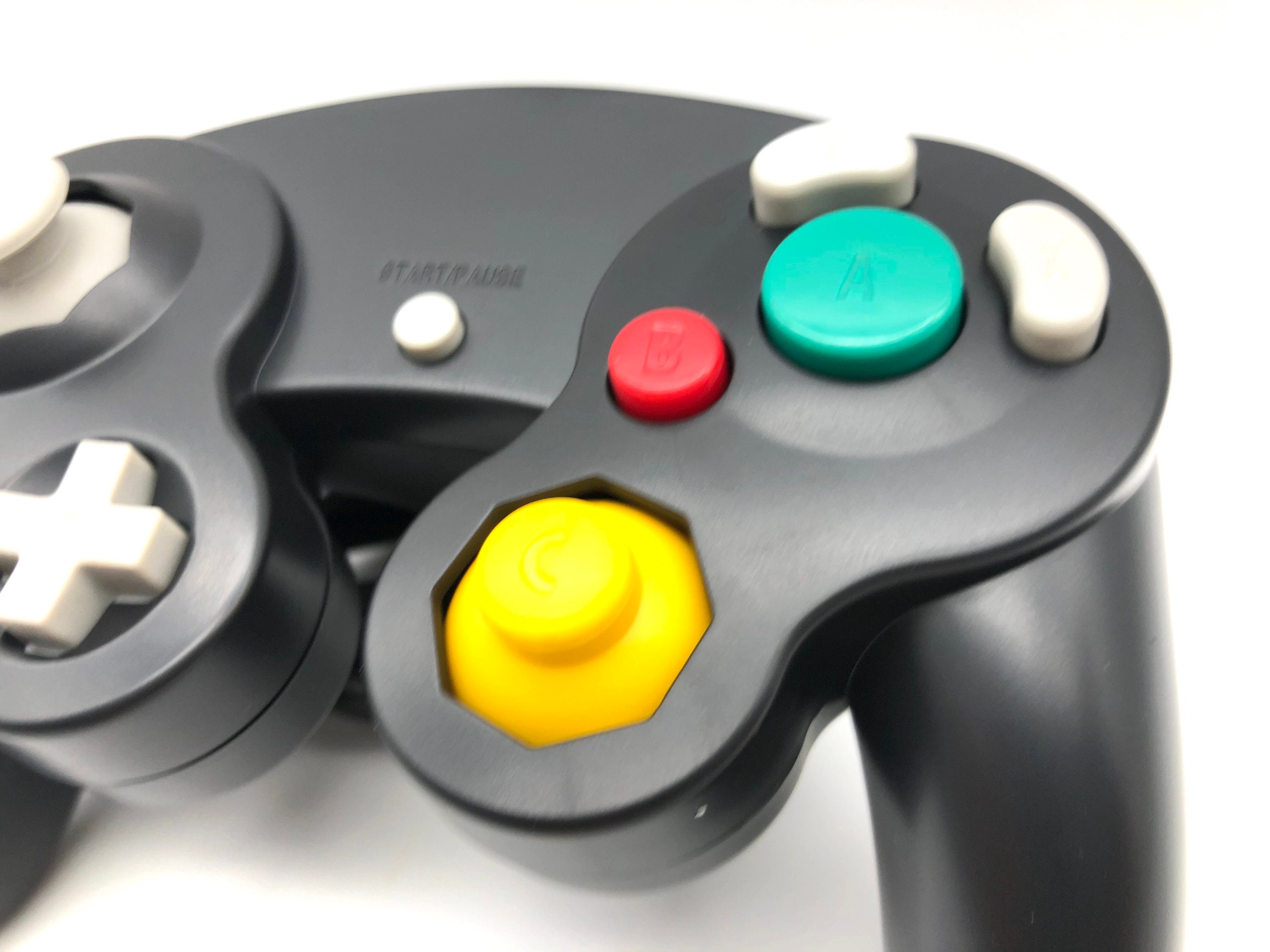 Nintendo Game Cube Black Controller Gamecube Free Shipping - Etsy