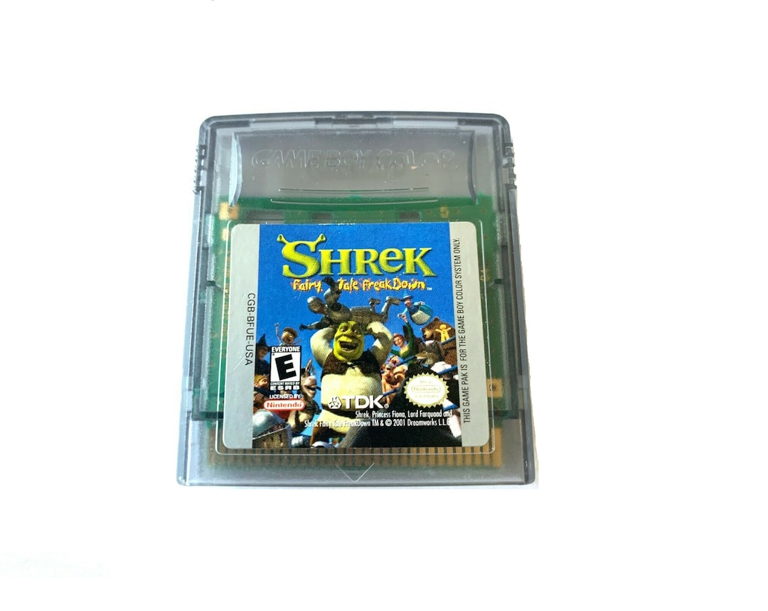 Shrek Fairy Tales Freakdown 2001 | Nintendo Game Boy Color | Original ...