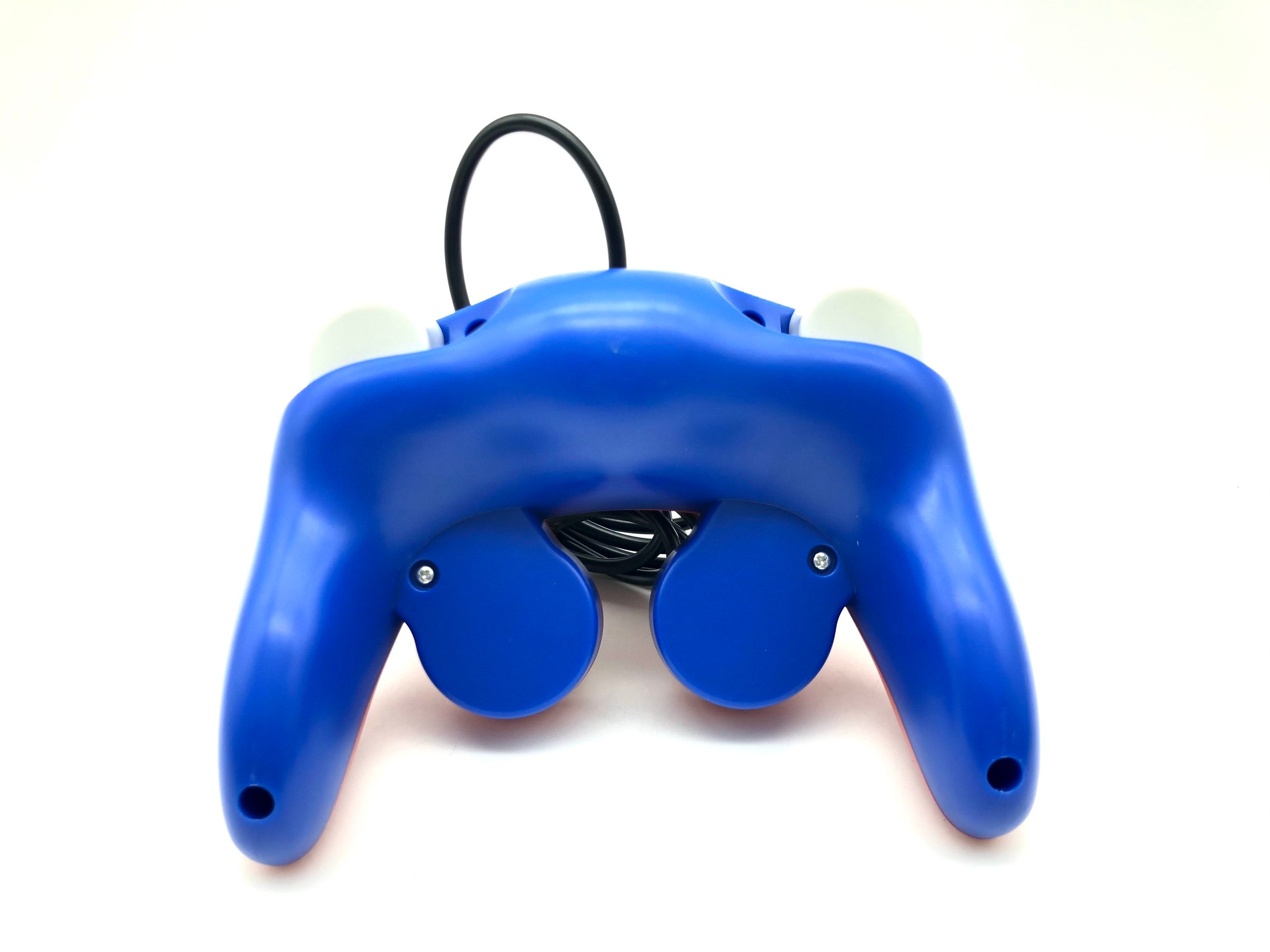 Nintendo Game Cube Red /blue Controller Mario Bros. Themed - Etsy