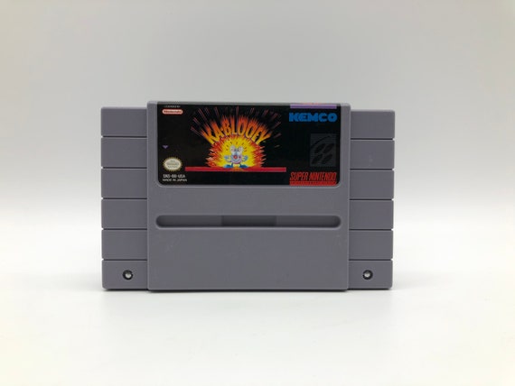 Ka-blooey super Nintendo 1992 Adventure Vintage Video - Etsy