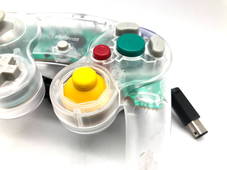 Nintendo Gamecube Controller Atomic Clear See-thru Controller - Etsy