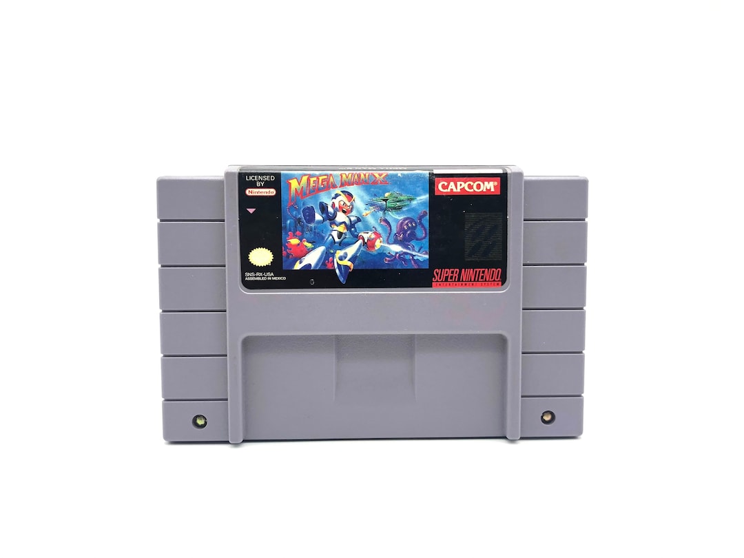 Mega Man X (super Nintendo Entertainment System SNES, 1994) Vintage ...