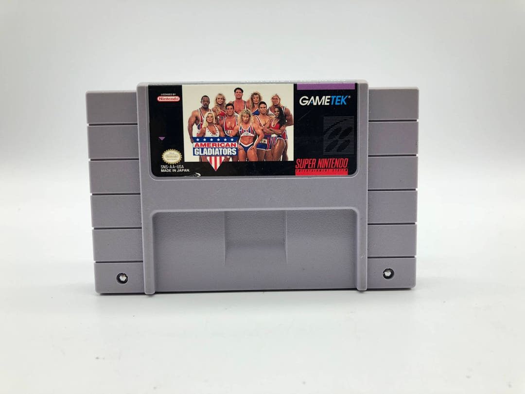 American Gladiators, Super Nintendo Entertainment System, 1993 | SNES ...