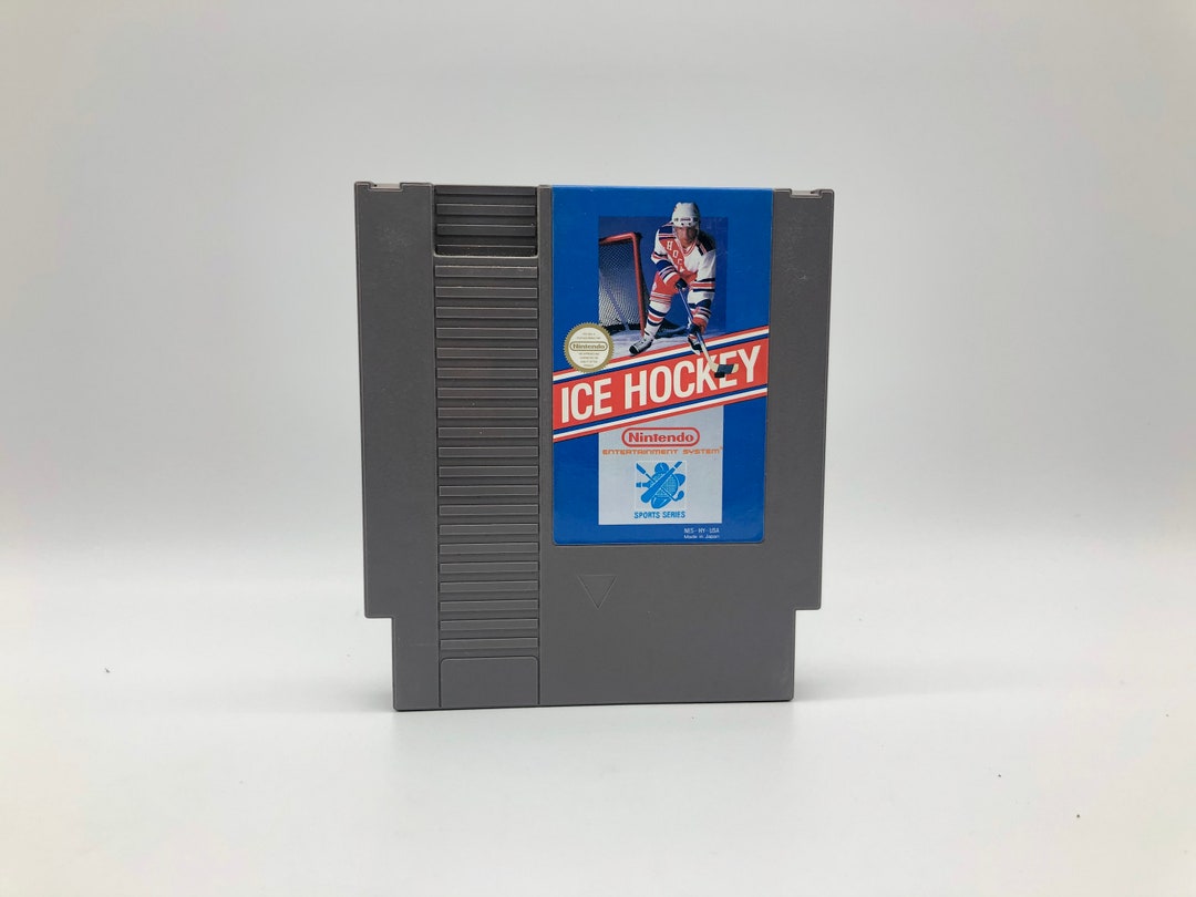 Nintendo Entertainment System NES, Ice Hockey (1988) Vintage Hockey ...