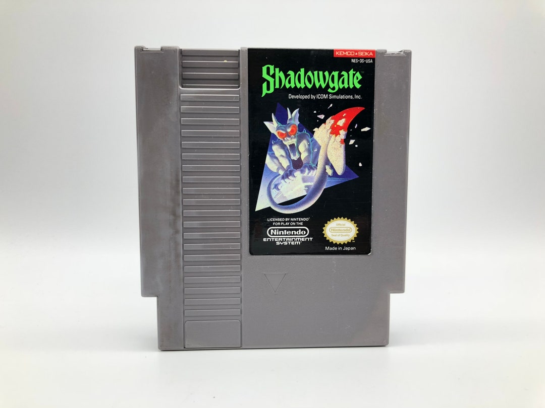 Shadowgate (nintendo Entertainment System, 1989) Vintage Video Game ...