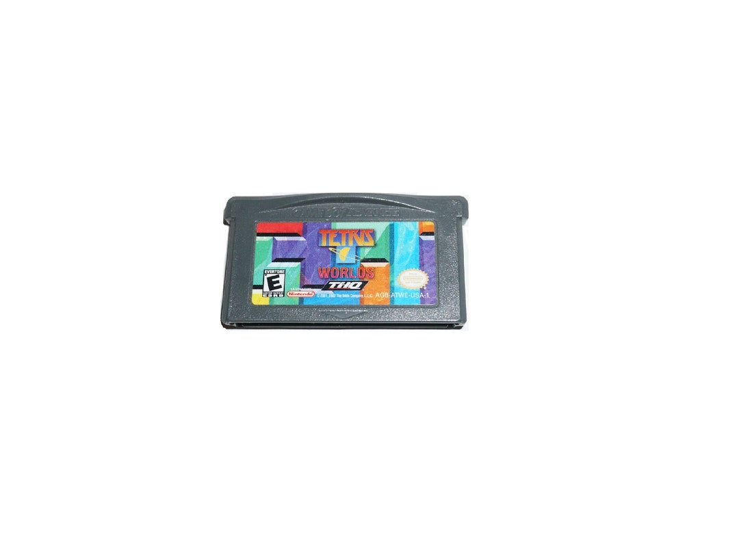Tetris Worlds - Game Boy Advance - Original Game Cartridge - Etsy