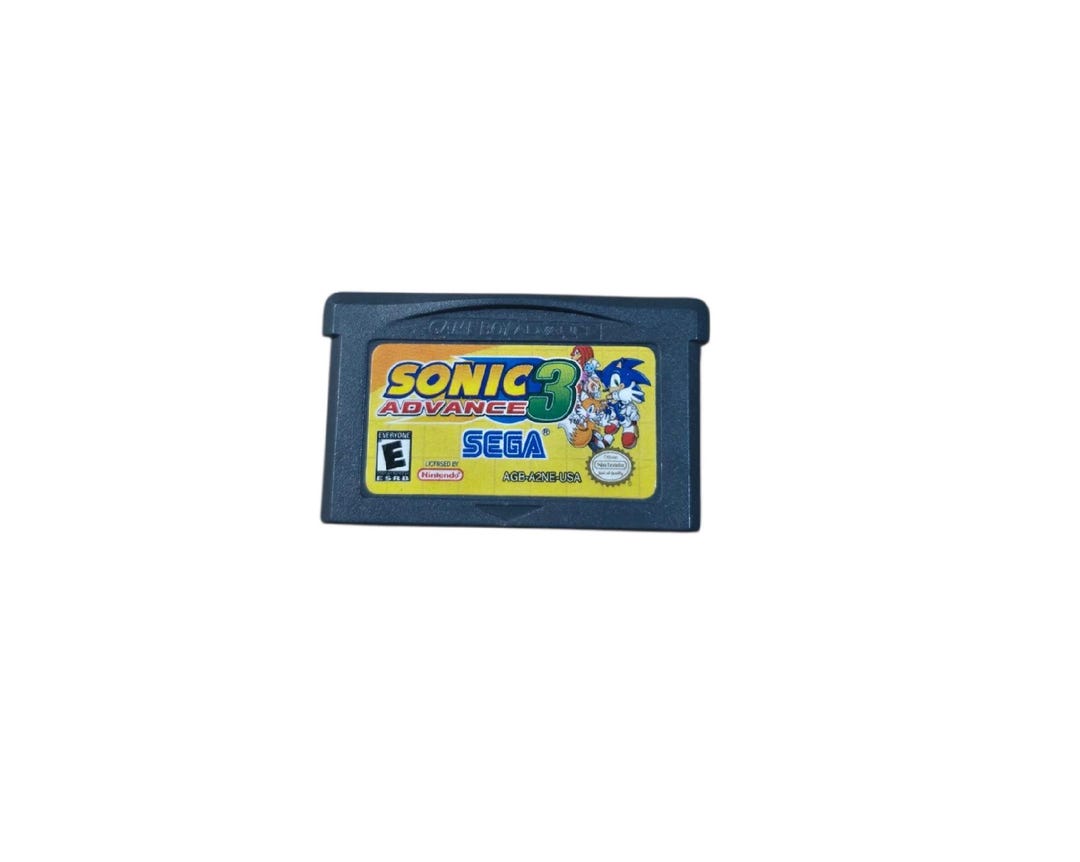 Sonic Advanced 3 - Game Boy Advance - Action Adventure Game - Etsy