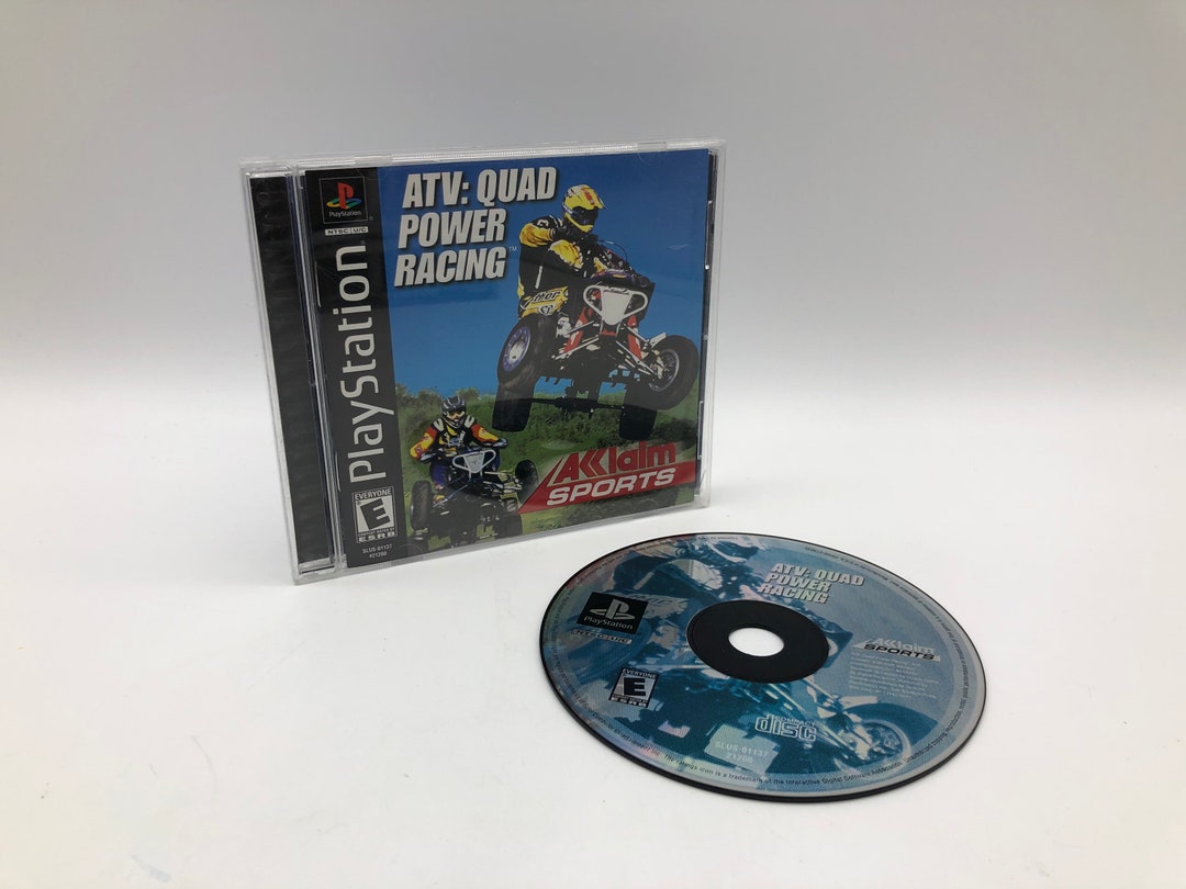 ATV Quad Power Racing (sony Playstation 1, 2000) Vintage Video Game ...