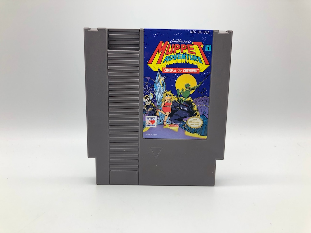 Muppet Adventure , Nintendo Entertainment System, 1990 | Vintage | NES ...