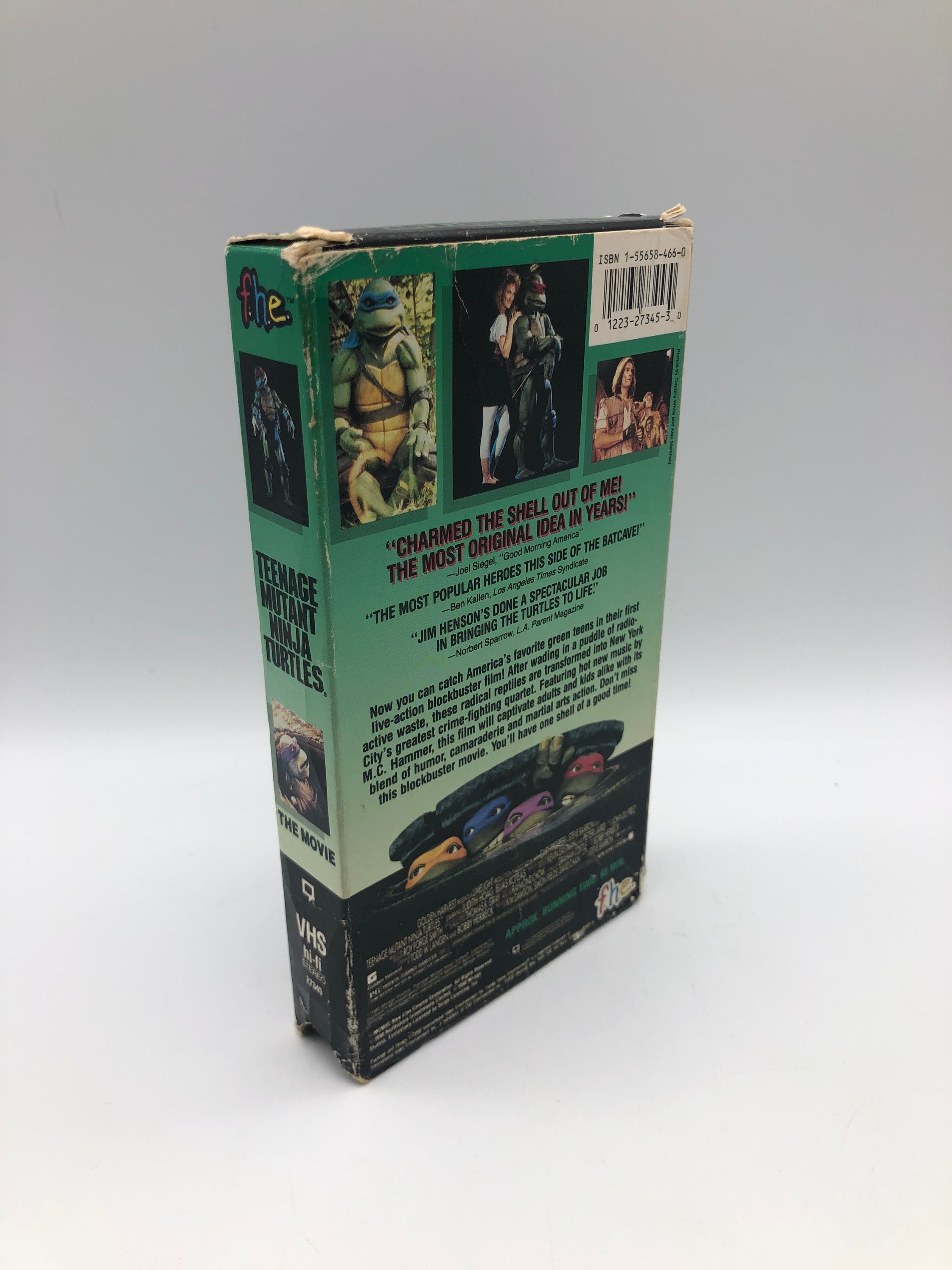TMNT the Movie VHS 1990 Teenage Mutant Ninja Turtles - Etsy Australia