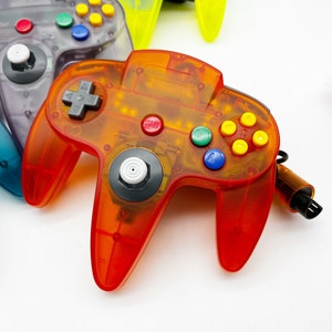 Funtastic N64 Controller: Atomic See-thru Transparent Style - Etsy