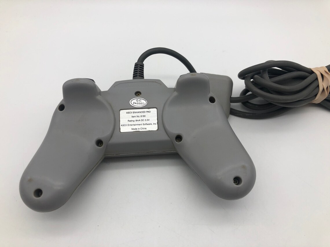 Playstation 1 Controller ASCII Enhance Pad Turbo Model 8180 - Etsy