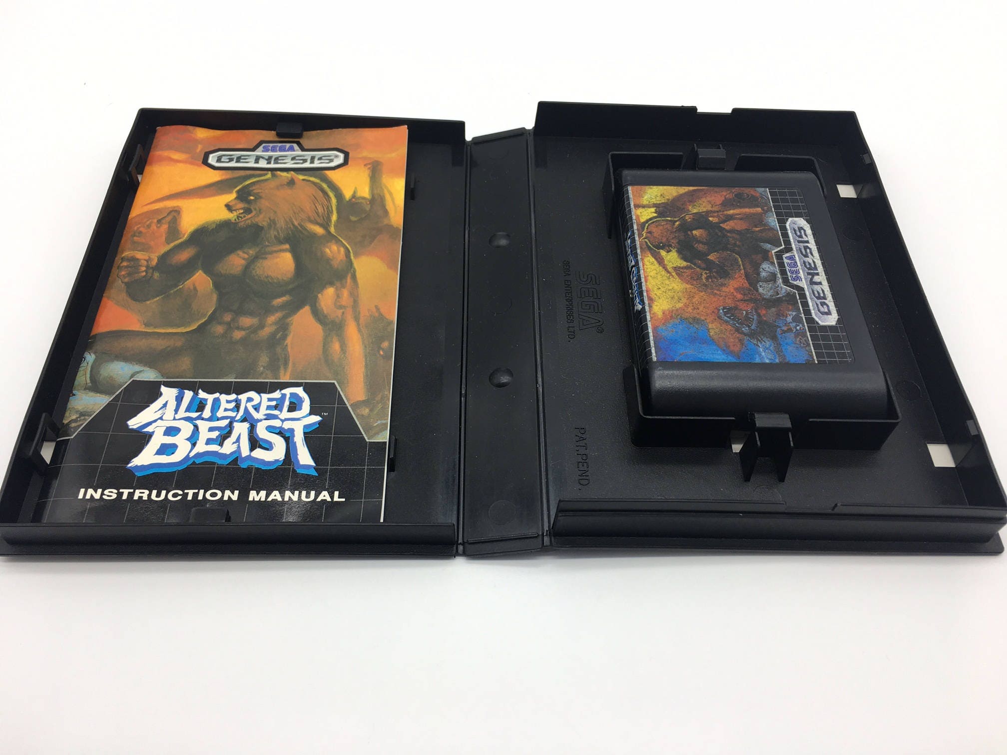 Altered Beast sega Genesis 1989 With Case and Instruction - Etsy UK