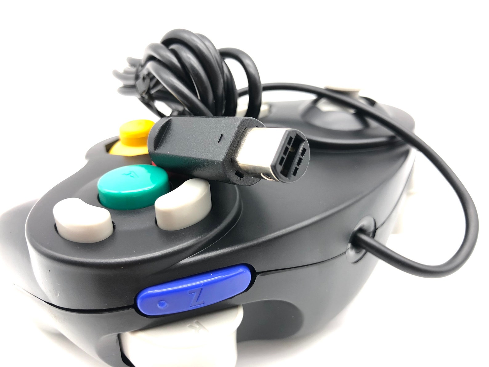 Nintendo Game Cube Black Controller Gamecube Free Shipping - Etsy