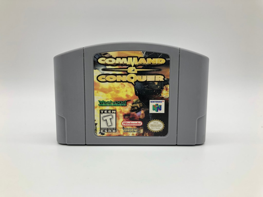 Command & Conquer | Nintendo 64, 1999, N64, Vintage Video Game - Etsy