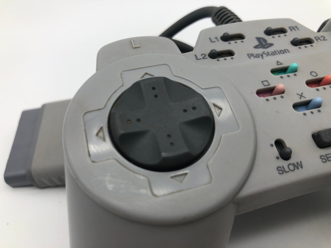 Playstation 1 Controller ASCII Enhance Pad Turbo Model 8180 - Etsy