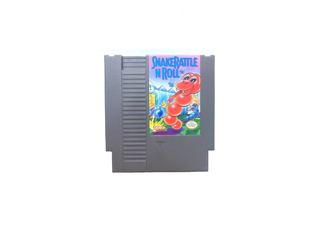 Snake Rattle and Roll Nintendo NES, 1991| Nintendo Entertainment System ...