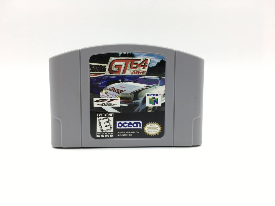 GT 64 Championship Edition (nintendo 64, 1998) N64, Original Vintage ...