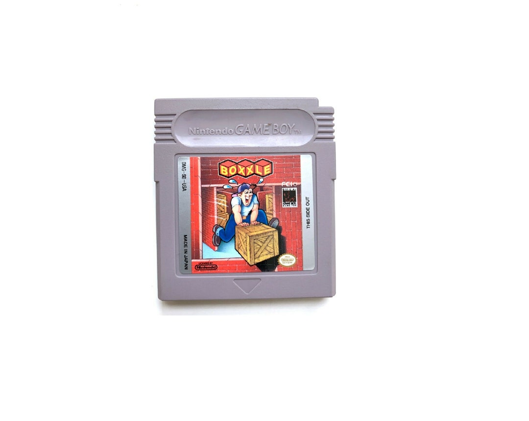 Boxxle 1990 | Nintendo Game Boy | Original Video Game Cartridge | Retro ...