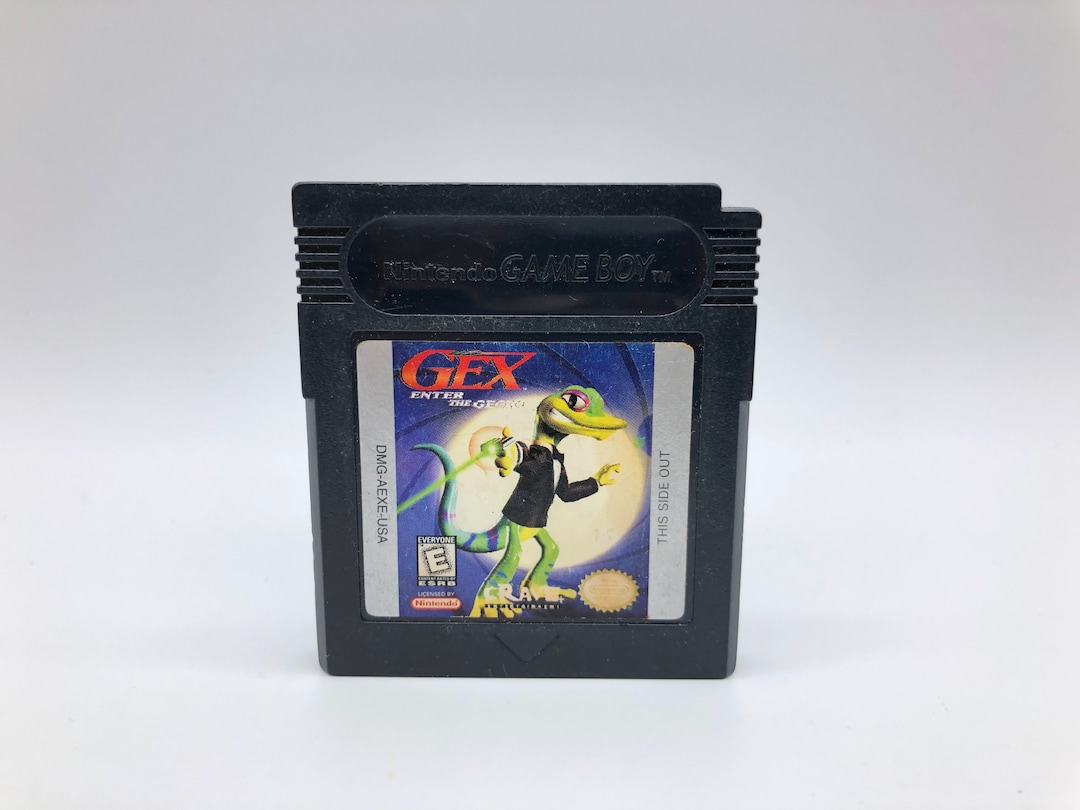Gex: Enter the Gecko, Nintendo Game Boy Color, 1998 | Vintage Video ...