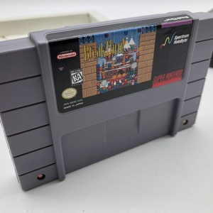 Breakthru, Super Nintendo System 1994 | Complete in Box, Vintage Rare ...